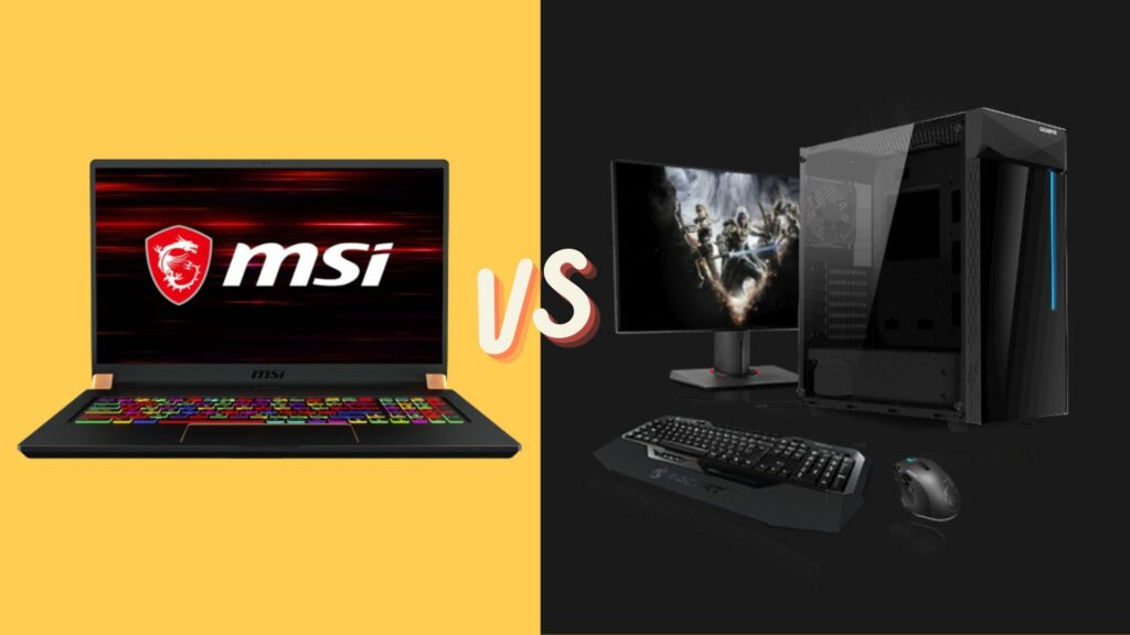 Gaming Laptop versus Desktop - Which is Better for Gaming? - PC ...