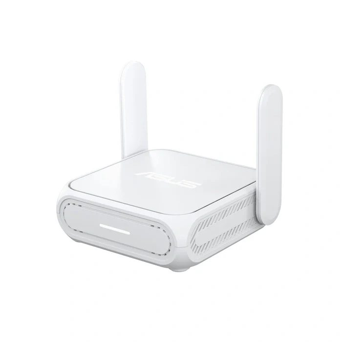 ASUS Go Wi-Fi 7 Dual-Band Travel Router with 5G-White